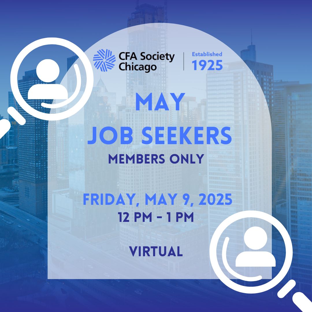 May 2025 Job Seekers Forum (Members Only)